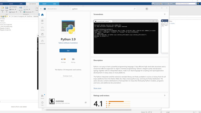 Risorse per l’utilizzo di MATLAB e Python - MATLAB & Simulink