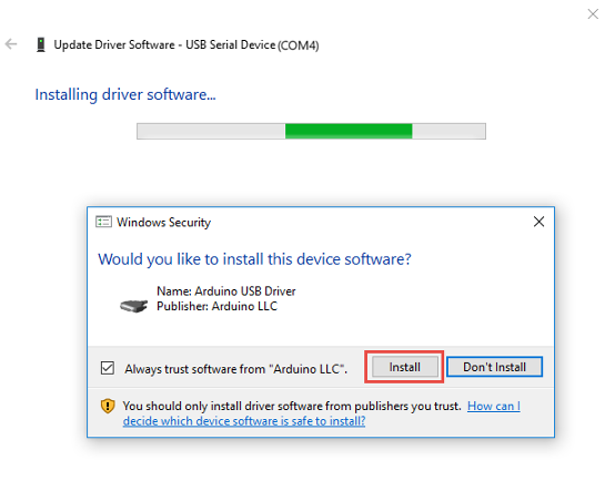 Install Hardware Driver